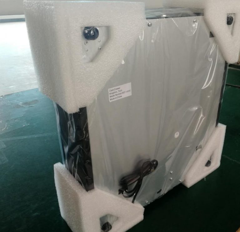 Connected RJ12 24V and Stainless Front Cash Till Box